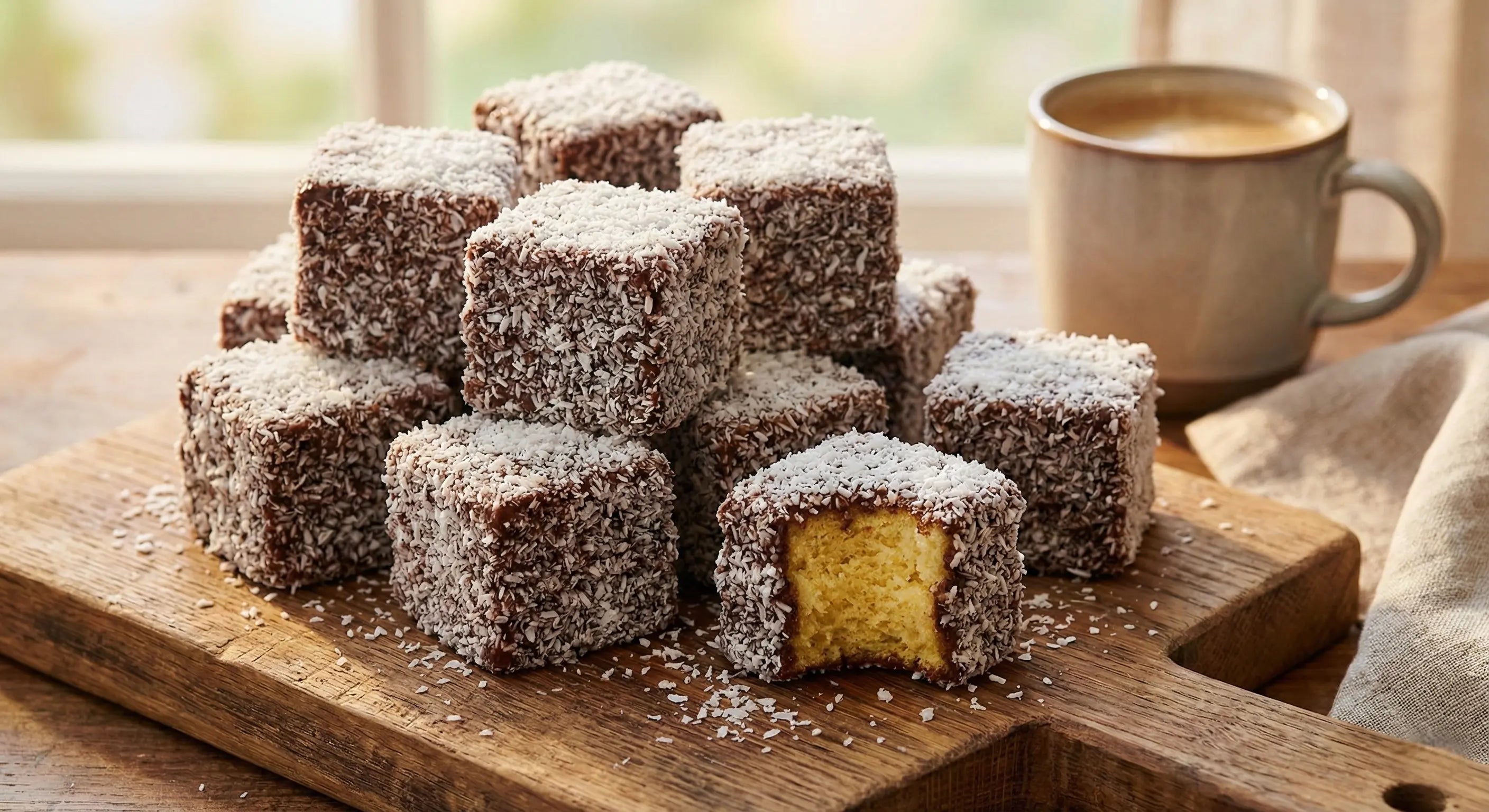 Recept za čupavce: Originalne balkanske kokos-kocke – Abaza Balkanfood